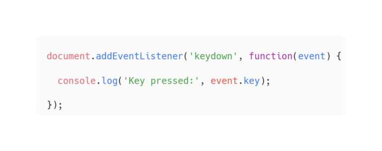 Handling Keyboard Events In Javascript Designwithrehana