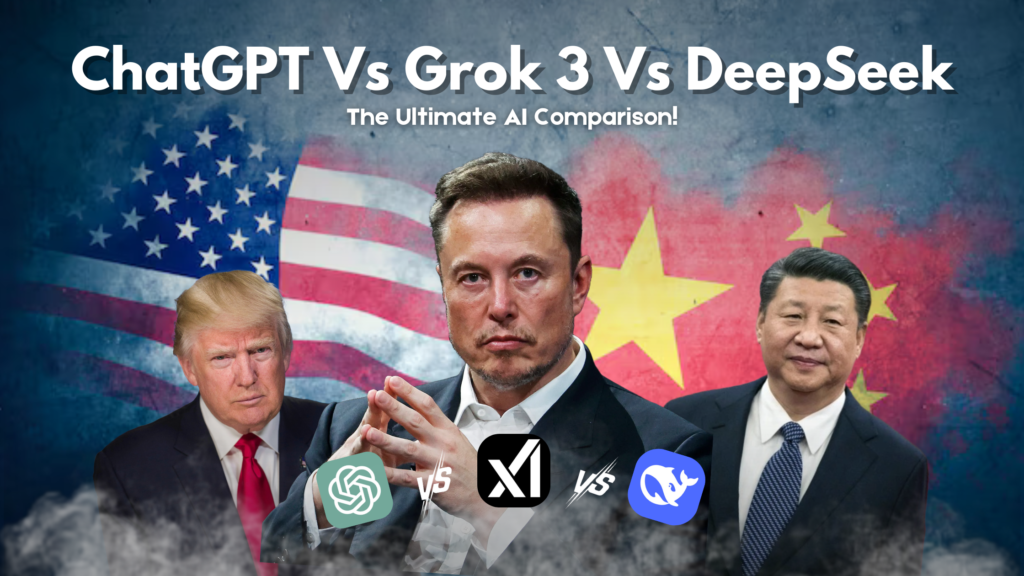 Grok vs. ChatGPT vs. DeepSeek: Which AI Chatbot is Best?